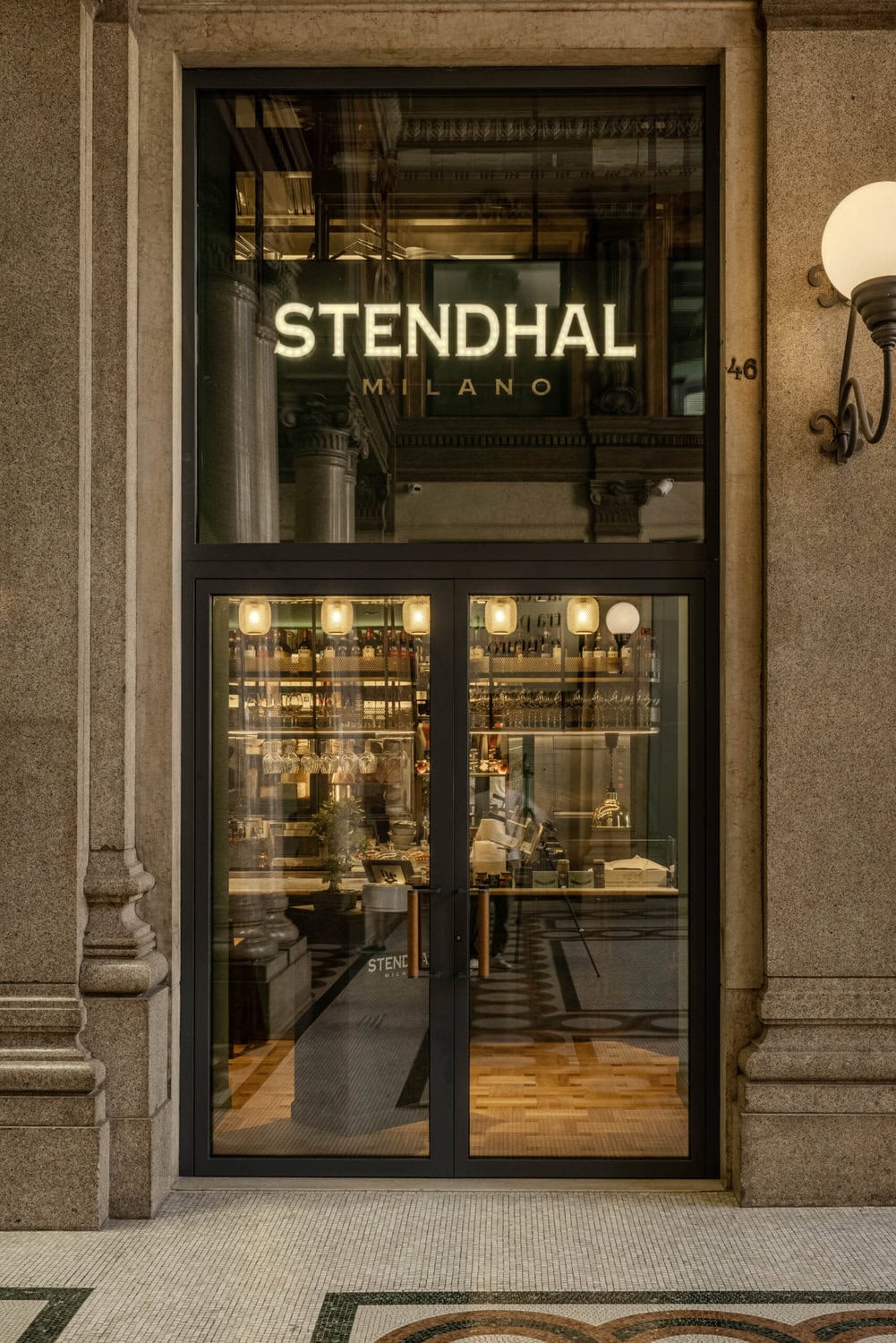 Vudafieri-Saverino Partners unveils the Stendhal Milano restaurant in ...