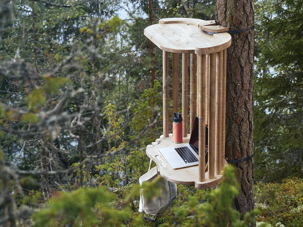 Viita workstations in Lahti, Finland: remote work in nature - THE Stylemate