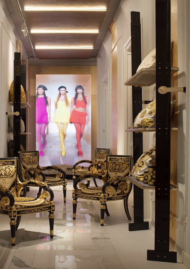 Versace Home flagship store, Milan - THE Stylemate