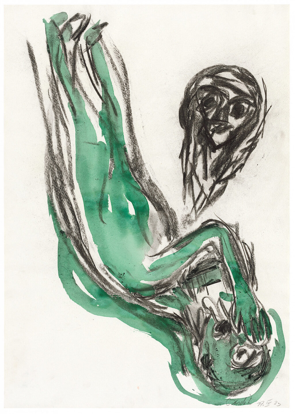 Albertina Wien: Georg Baselitz 100 drawings from 7.6. - 17.9.2023 - THE ...