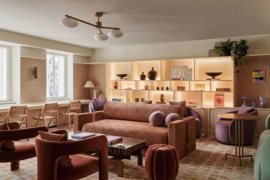 Art Deco Style Pink Hotel – Explore the Memorable Am Hof 8 Project ...