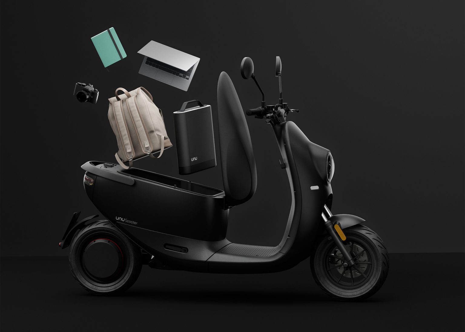 The new unu Scooter - minimalist design meets smart features